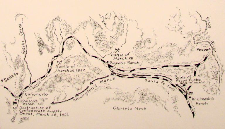 Battle of Glorieta Pass, New Mexico – Legends of America
