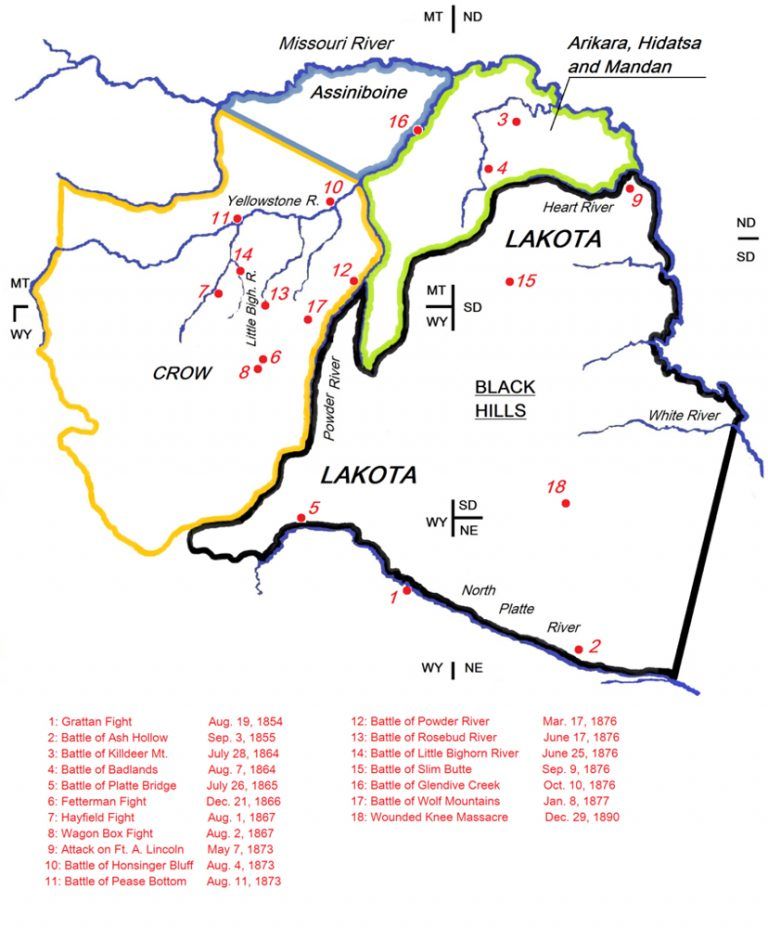Sioux Indian Wars – Legends of America