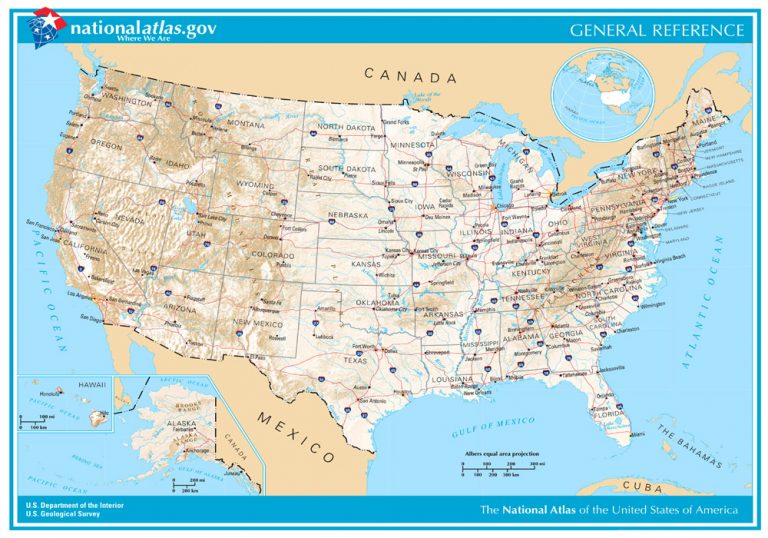 United States Maps – Legends of America