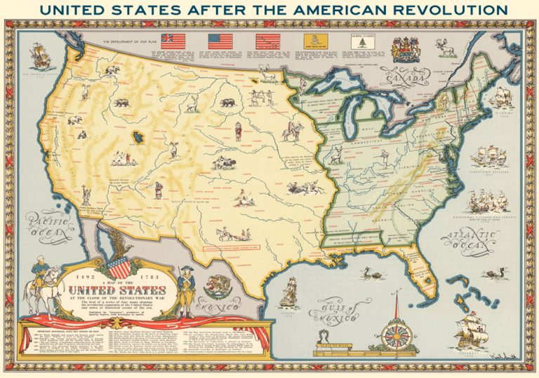 American History Maps – Legends of America
